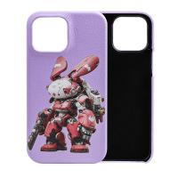 China Shockproof PU Leather UV Print Phone Case for iPhone 15 14 13 12 Pro Max with Wireless Charging Support for sale