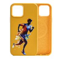 China Shockproof PU Leather UV Print Phone Case for iPhone 15 14 13 12 Pro Max with Wireless Charging Support for sale