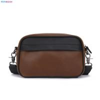 China MINIBOOK PU Leather Crossbody Bag for Men Small Messenger Shoulder Bag Custom Logo Available MN-1089 for sale