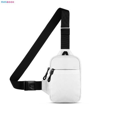 China Polyester Sports Crossbody Purse Mini Chest Bag for Men Women All Seasons Daily Use for sale