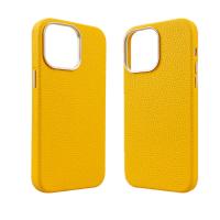 China Business Genuine Leather Phone Case for iPhone 11 12 13 14 Pro Max Shockproof Waterproof for sale