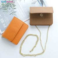 China Custom RFID Genuine Leather Men's Wallet Card Holder with Lanyard Chain 11x7x18cm for sale