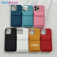 China PU Leather Wallet Bag Phone Case for iPhone 11 12 13 14 Pro Max Plus with Card Holder for sale