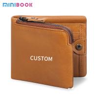 China Genuine Leather RFID Wallet Open Closure Anti-Theft Design for Women Travel Business 11.5cm for sale