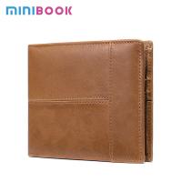 China Custom Logo PU Leather Bifold Wallet RFID Protection 10cm x 12cm Anti-Theft Short Wallet for Women for sale