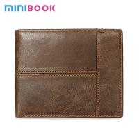China Custom Logo PU Leather Bifold Wallet RFID Protection 10cm x 12cm Anti-Theft Short Wallet for Women for sale