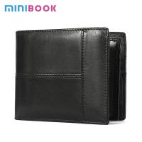 China Custom Logo PU Leather Bifold Wallet RFID Protection 10cm x 12cm Anti-Theft Short Wallet for Women for sale
