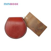 China Genuine Leather Coin Purse Mini Wallet with Keyring 8.8x8.8x2.5 cm OEM ODM Custom for sale