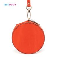 China Genuine Leather Short Wallet Coin Purse for Women 10.5x2x11 cm Custom Logo OEM for sale