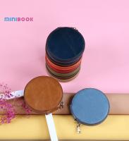 China Genuine Leather Short Wallet Coin Purse for Women 10.5x2x11 cm Custom Logo OEM for sale