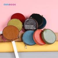 China Genuine Leather Short Wallet Coin Purse for Women 10.5x2x11 cm Custom Logo OEM for sale