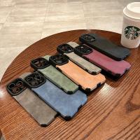 China PU Leather Phone Case for iPhone 15 14 Plus 13 12 11 Pro Max 7 8 Plus Shockproof Cover for sale