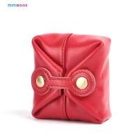 China Handmade Leather Coin Purse Small Retro Jewelry Storage Pouch Custom Logo Money Pocket Bag 10x8cm for sale