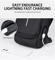 China MINIBOOK Anti Theft Multifunction Sling Cross Bag Polyester Shoulder Chest Bag for Quadcopter Toy USB Charging for sale