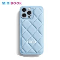 China PU Leather Winter Down Jacket Phone Case for iPhone 15 Pro Max Shockproof Waterproof for sale