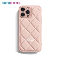 China PU Leather Winter Down Jacket Phone Case for iPhone 15 Pro Max Shockproof Waterproof for sale