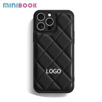 China PU Leather Winter Down Jacket Phone Case for iPhone 15 Pro Max Shockproof Waterproof for sale