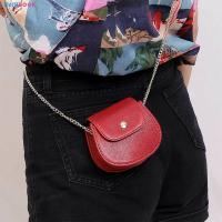 China Retro Chain Genuine Cow Leather Mini Lipstick Bag Women Crossbody Shoulder Bag 20cm for sale
