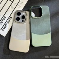 China Waterproof Shockproof PU Leather Phone Case for iPhone 15 Pro Max with Kickstand Wireless Charging Compatible for sale