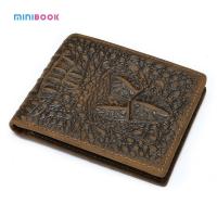 China Custom RFID Genuine Leather Men Wallet 15x10x5cm Slim Minimalist Cowhide Card Holder Wholesale for sale