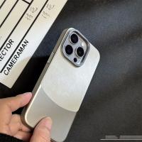 China Waterproof Shockproof PU Leather Phone Case for iPhone 15 Pro Max with Kickstand Wireless Charging Compatible for sale