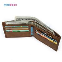 China Custom RFID Genuine Leather Men Wallet 15x10x5cm Slim Minimalist Cowhide Card Holder Wholesale for sale