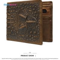 China Custom RFID Genuine Leather Men Wallet 15x10x5cm Slim Minimalist Cowhide Card Holder Wholesale for sale