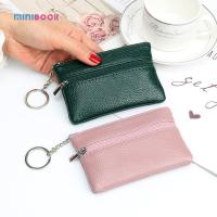 China ISO9001 Certified PU Leather Short Zipper Wallet 12x8x1cm Vintage Minibook Coin Purse for sale