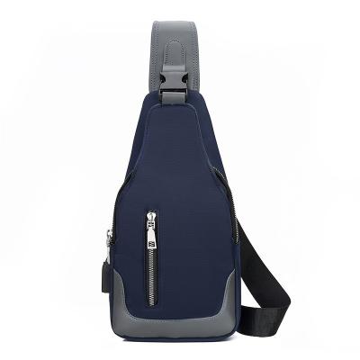 China Oxford Cloth Men's Messenger Bag with USB Charging 15.6 Inch Laptop Multifunctional Shoulder Bag for sale