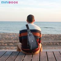 China Genuine Leather Waist Bag for Men Sling Crossbody 32x17x7 cm Custom Logo for sale