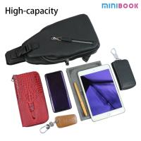 China Genuine Leather Waist Bag for Men Sling Crossbody 32x17x7 cm Custom Logo for sale