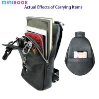 China Genuine Leather Waist Bag for Men Sling Crossbody 32x17x7 cm Custom Logo for sale
