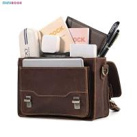 China Vintage Messenger Bag Minibook Style 15.6 Inch Laptop Shoulder Bag for Daily Use for sale