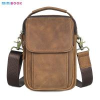 China Designer Custom Logo Genuine Leather Messenger Bag for Men with Available Sample OEM ODM for sale