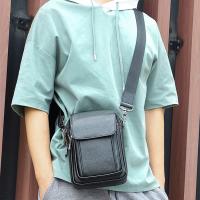 China Designer Custom Logo Genuine Leather Messenger Bag for Men with Available Sample OEM ODM for sale