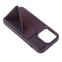 China Luxury PU Leather Phone Case for iPhone 14 13 12 Series Shockproof Wireless Charging Compatible for sale