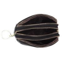 China Genuine Leather Coin Purse Multi-function Key Bag Wallet 13cm x 7.5cm x 5.5cm for sale