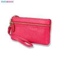 China Custom Design Minibook Wallet Vintage Style Multi-Function PU Leather Card Holder for sale