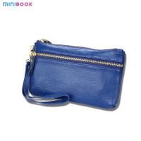 China Custom Design Minibook Wallet Vintage Style Multi-Function PU Leather Card Holder for sale
