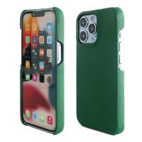 China Luxury Genuine Leather Ultra Thin Protective Phone Case for iPhone 15 Pro Max Shockproof Wireless Charging for sale