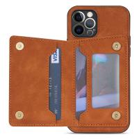 China Luxury PU Leather Wallet Phone Case for iPhone 15 Pro Max with Holder Shockproof for sale