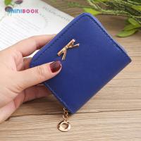 China Custom Bowknot Letter Logo Small Zipper Coin Purse 10x8x2 cm PU Leather for sale