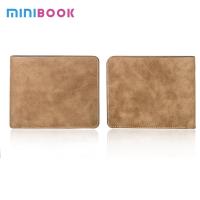 China Custom Logo Short PU Leather Wallet Two Fold Card Holder 11.5cm x 9.5cm for Multicard Storage for sale