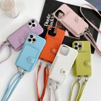 China Luxury Handmade Litchi Leather Phone Case for iPhone 13 Pro Shockproof PU Cover for sale