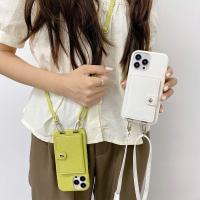 China Luxury Handmade Litchi Leather Phone Case for iPhone 13 Pro Shockproof PU Cover for sale