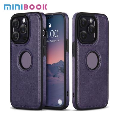 China Shockproof Luxury PU Leather Phone Case for iPhone 14 13 12 11 Pro Max Back Cover for sale