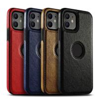 China Shockproof Luxury PU Leather Phone Case for iPhone 14 13 12 11 Pro Max Back Cover for sale