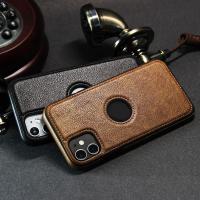 China Shockproof Luxury PU Leather Phone Case for iPhone 14 13 12 11 Pro Max Back Cover for sale