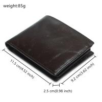 China Customized Leather Men's Wallet with Hot Stamping Logo and RFID Blocking Technology for sale