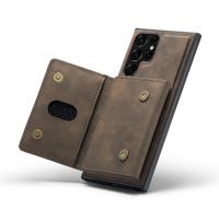 China PU Leather Magnetic Card Pocket Case for Samsung Galaxy S22 S23 Ultra Shockproof for sale